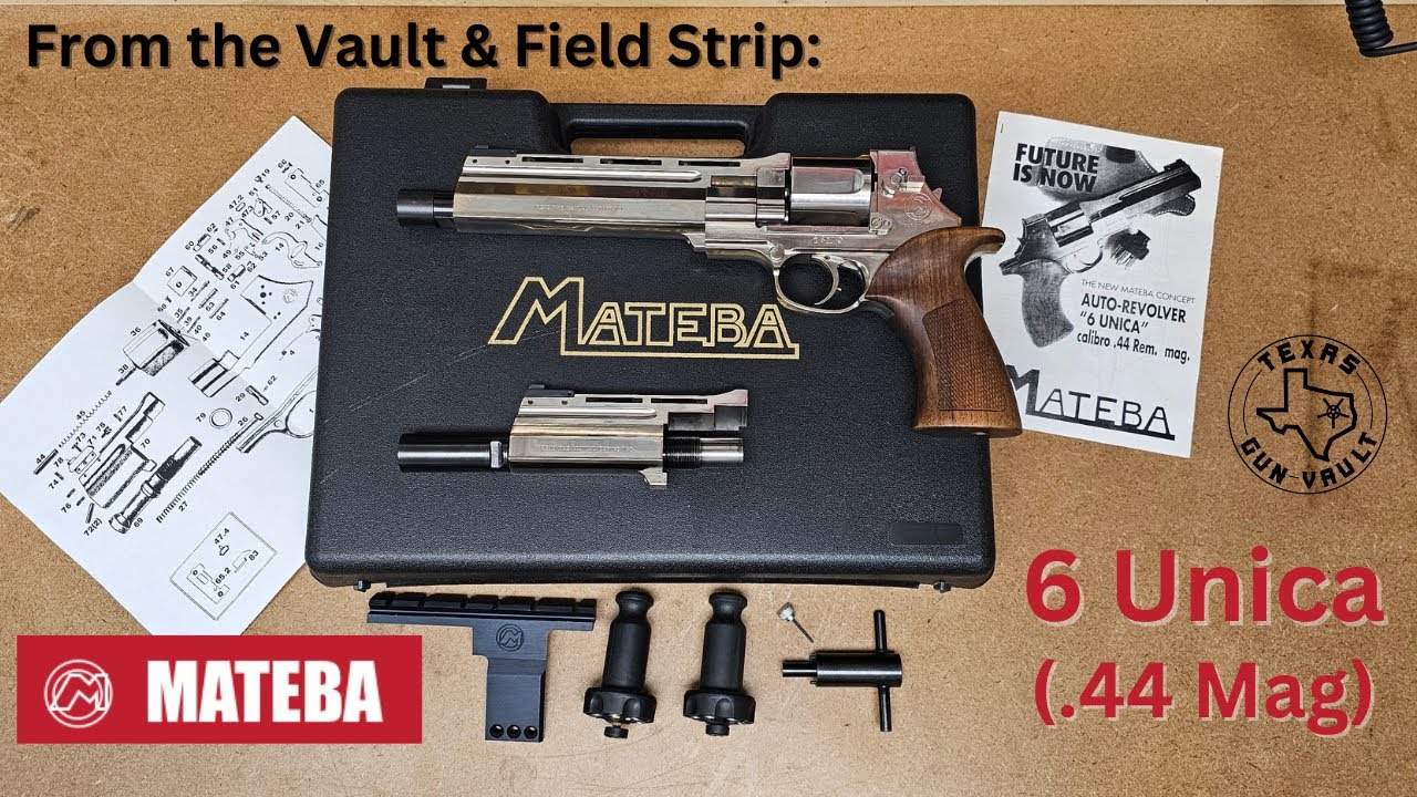 From the Vault / Field Strip / Tutorial - Mateba 6 Unica Autorevolver ...