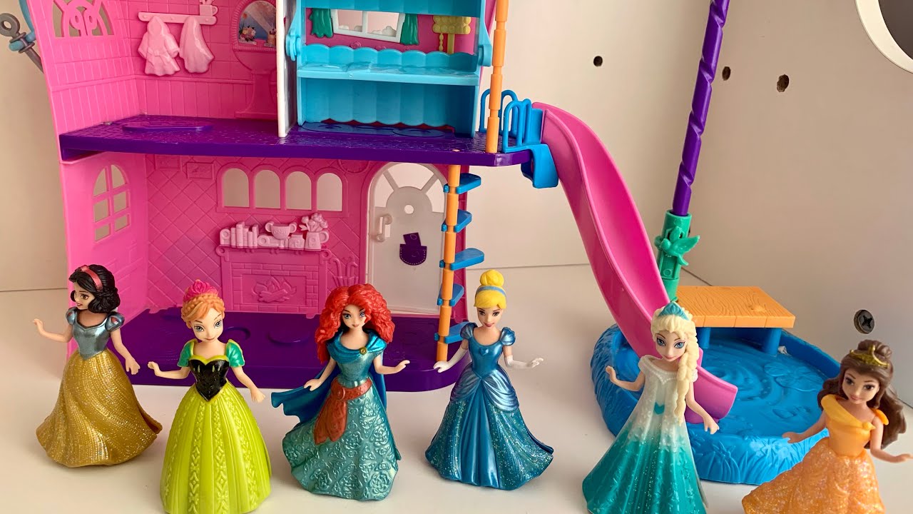 Disney Princess Doll Makeover ~ DIY Miniature Ideas for Barbie - Wig ...
