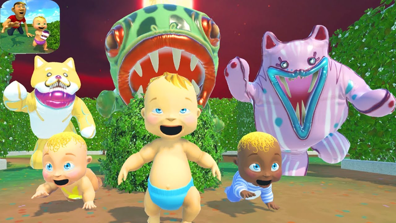 Rainbow Prank: Find Daddy - Gameplay Walkthrough (iOS, Android) - YouTube