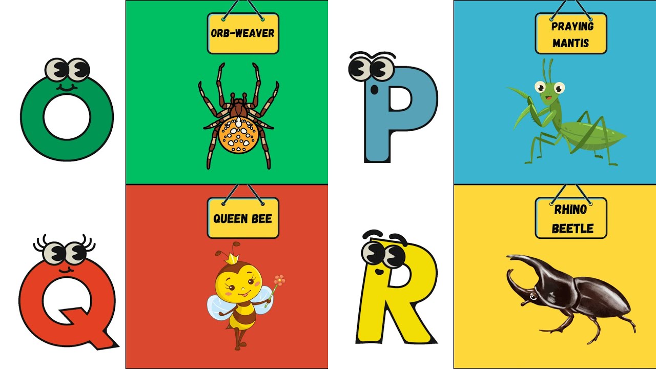 ABC Insects Song 🐜🦋 | Fun Bug Learning Song for Kids | UZR Learning | # ...