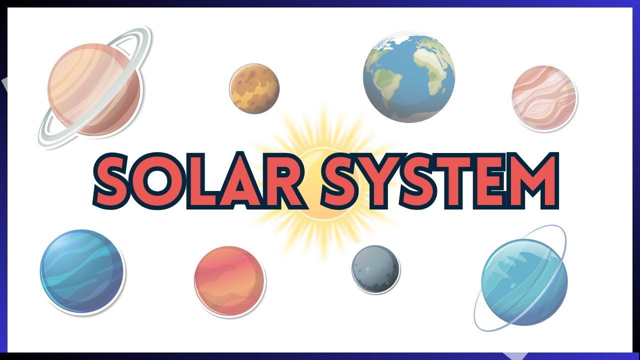 SOLAR SYSTEM IN ENGLISH | PLANETS NAME IN ENGLISH | EDUCATIONAL VIDEO ...