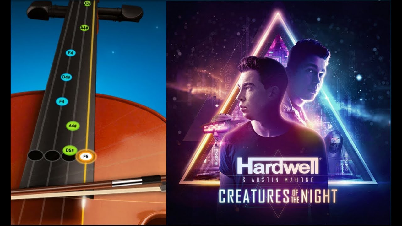 Creatures Of The Night - Violin Tutorial - YouTube