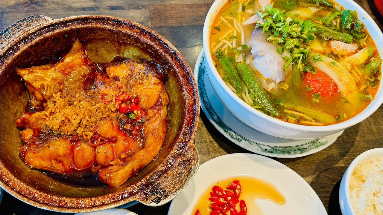 Canh Chua Cá Thái và Cá kho tộ tuyệt rẻ và ngon ($34) Dakao Restaurant ...