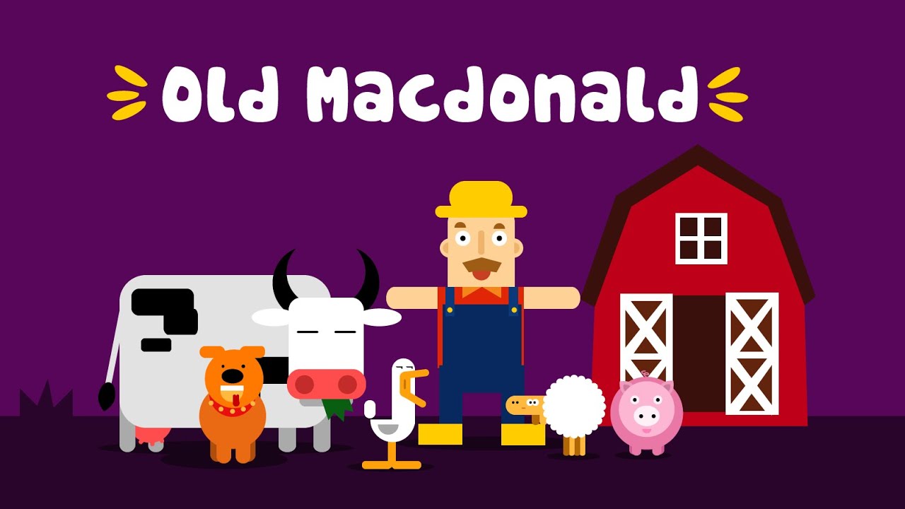 Old MacDonald had a farm - Kid Songs - Happy Kids - YouTube