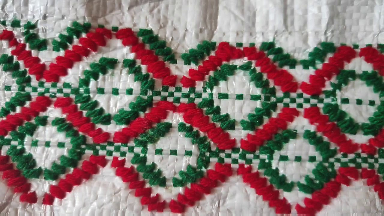 Plastic bori design || rice bag design || - YouTube