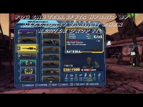 Borderlands 1 Enhanced, The rarest weapons showcase - YouTube