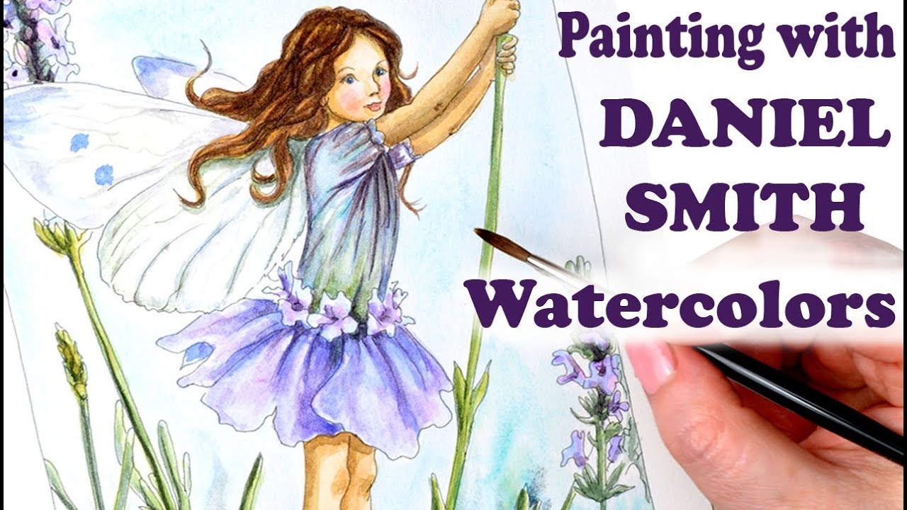 Using Daniel Smith Watercolors for my 3rd Flower Fairy Study The ...
