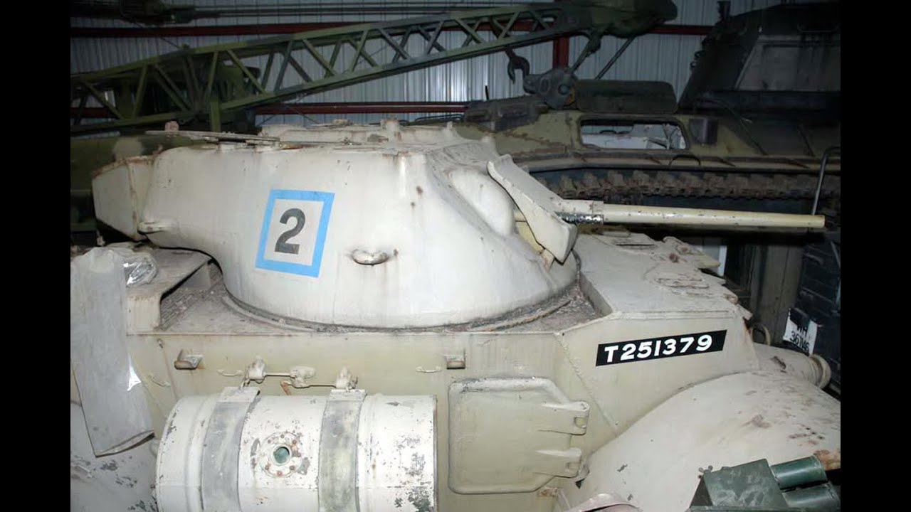 T17E1 Staghound - YouTube