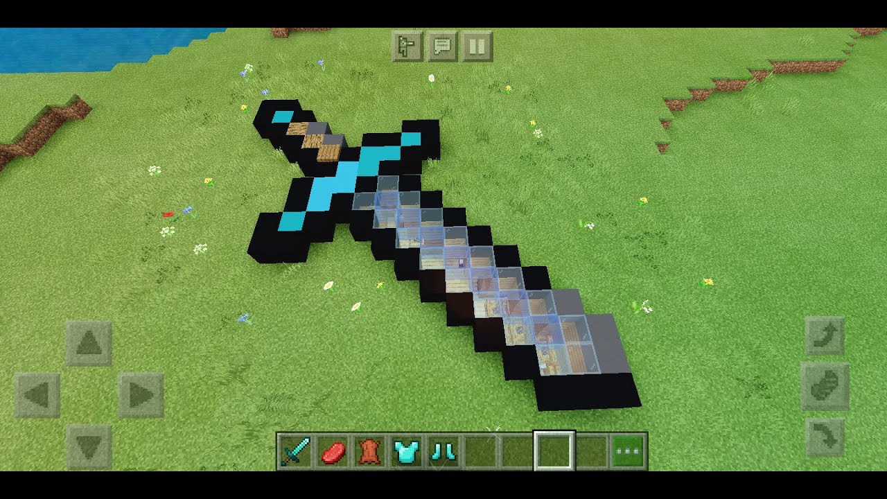 Como hacer una casa espada en Minecraft🗡️//Construcciónes - YouTube