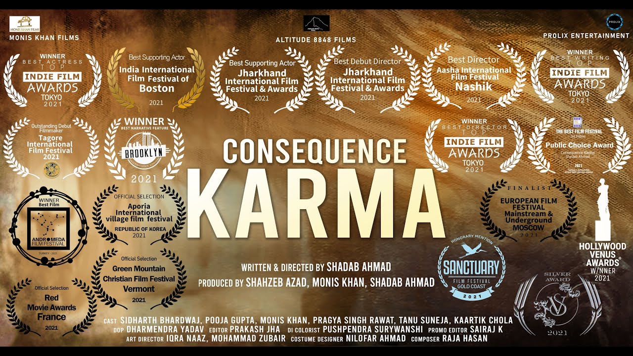 Trailer CONSEQUENCE KARMA I Award-Winning Hindi Feature Film I Written & Directed by Shadab ...