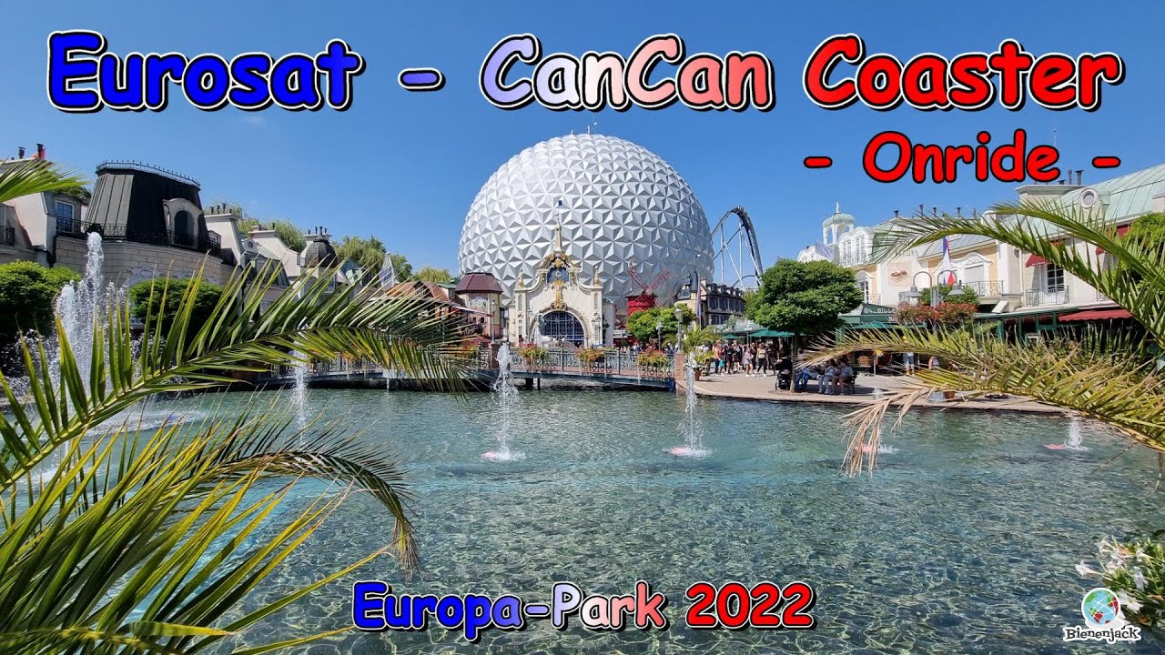 Eurosat - CanCan Coaster - Onride - Europa-Park 2022 - YouTube
