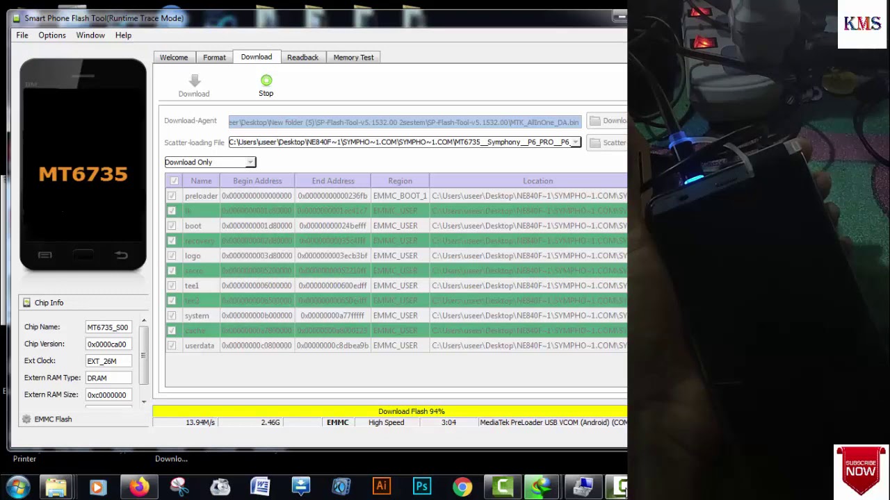 symphony p6 pro full flash video 100% ok - YouTube
