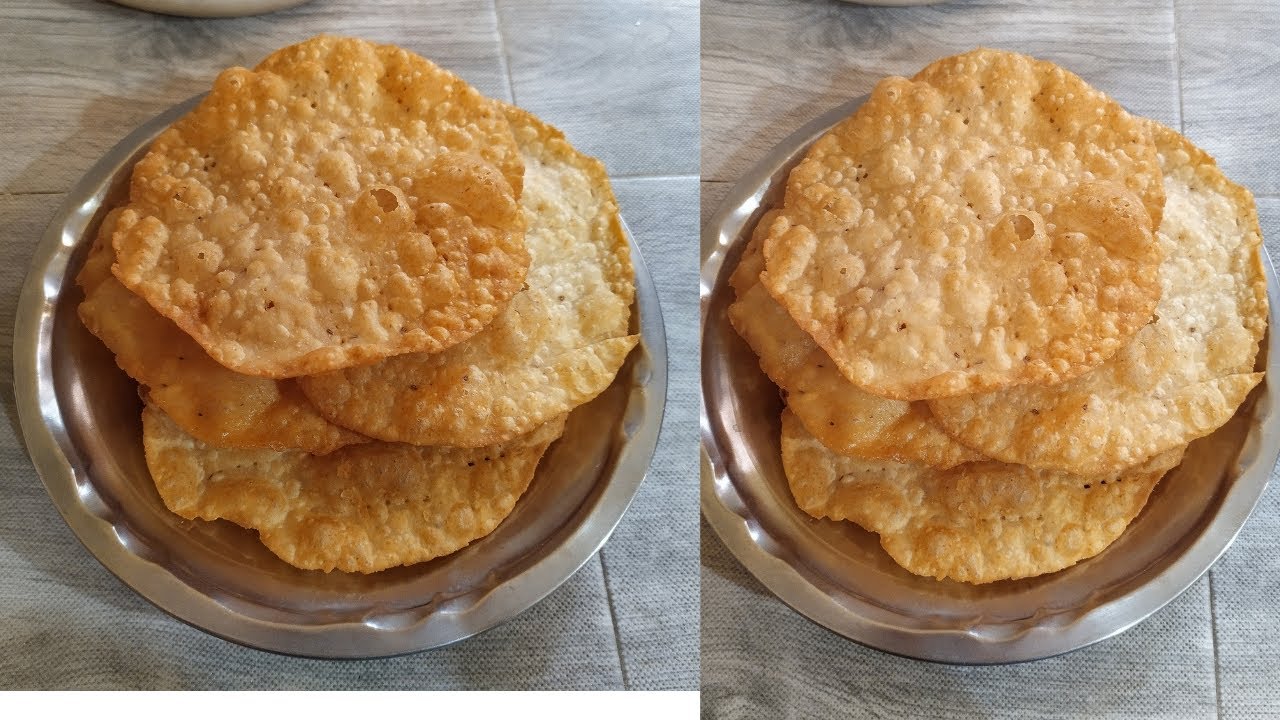 papad or papdi/पापड़ या पपड़ी - YouTube