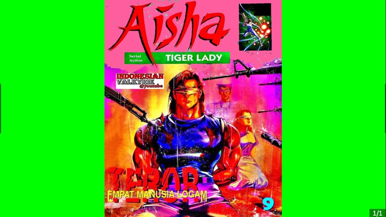 AISHA TIGER LADY 9 remaster indonesia TEROR 4 MANUSIA LOGAM - YouTube