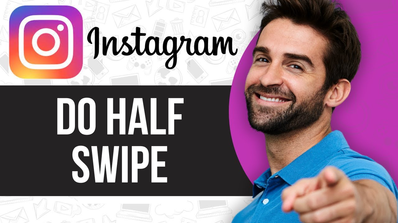 How To Do Half Swipe on Instagram - YouTube