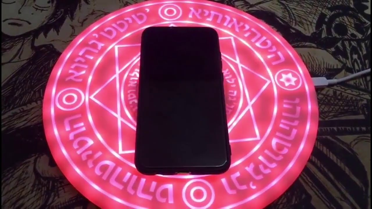 10W Magic Array Wireless Charger Pad - YouTube