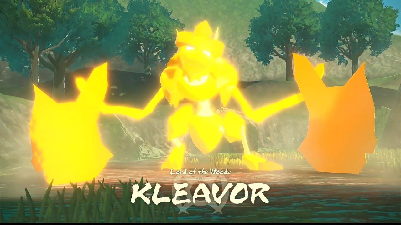 Alpha #1: Quell the Frenzy of Kleavor | Pokémon Legends: Arceus - YouTube