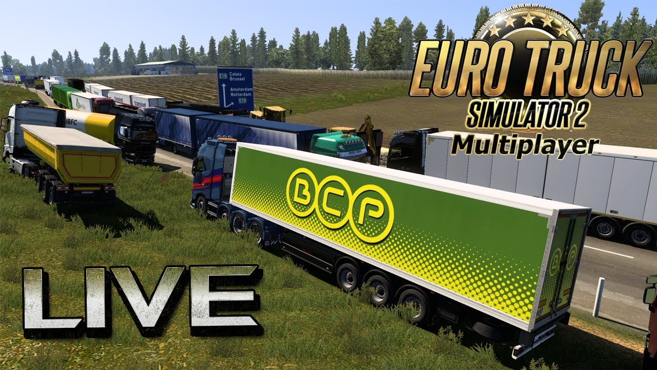 🔴 LIVE - Euro Truck Simulator 2 Truckers MP! | Trucking around Europe ...