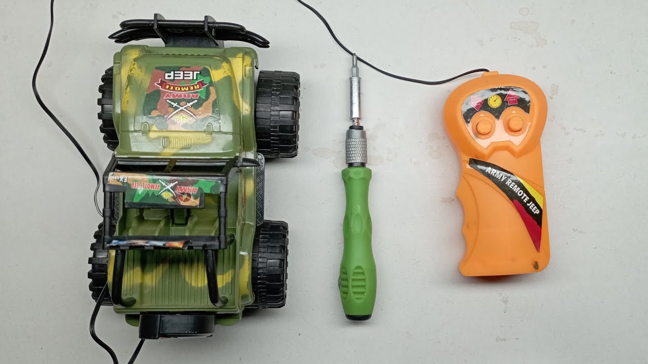 how to repair rc car | remote control car repairing | RC car not ...