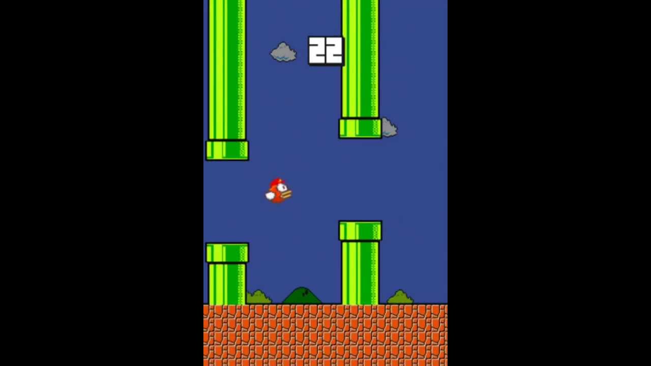 Super Mario Flappy Bird! - YouTube