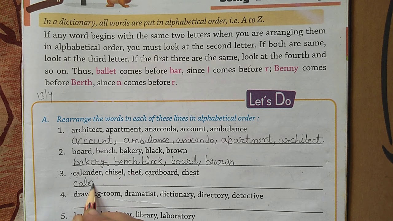 Using a dictionary | Exercise - YouTube