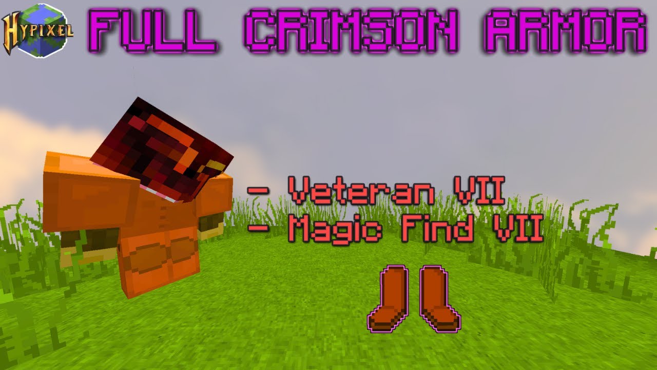 Obtaining FULL CRIMSON ARMOR - Hypixel Skyblock (SB Ep. 35) - YouTube