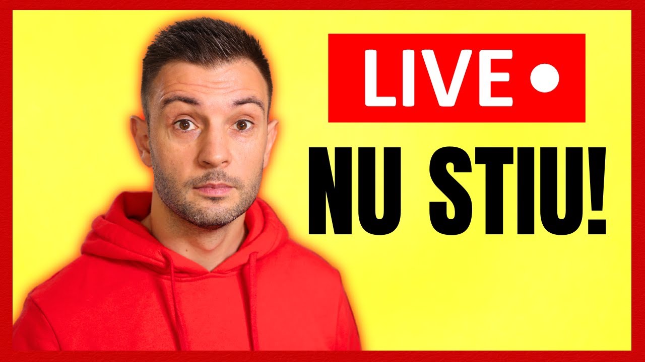 LIVE - Nu stiu! - YouTube