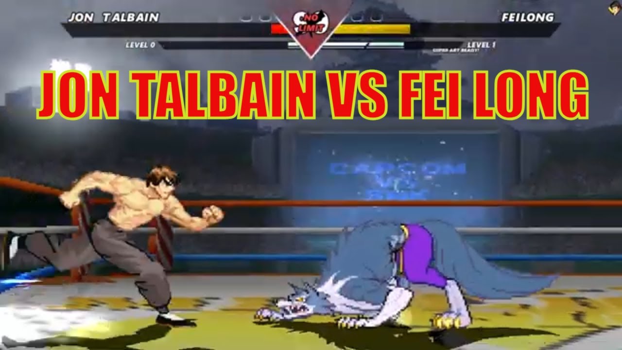 JON TALBAIN VS FEILONG | INSANELY EPIC M.U.G.E.N BATTLE - YouTube