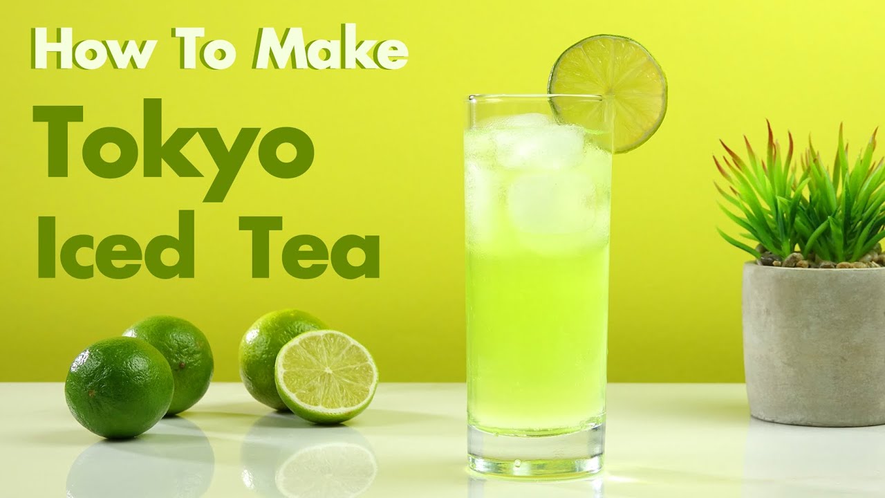 How To Make The Best Tokyo Iced Tea At Home - YouTube