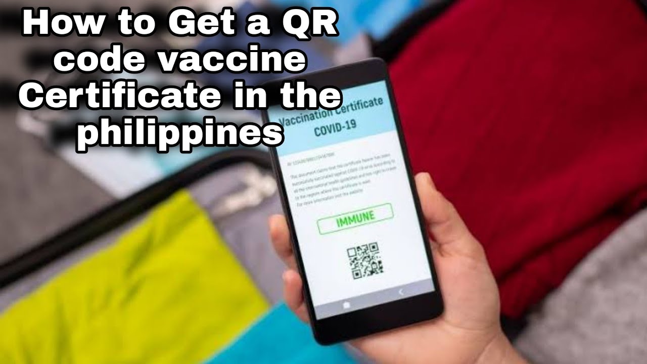 PAANO MAG REGISTER SA QR VAX CERTIFICATE? TOTURIAL ON HOW TO GET A QR ...