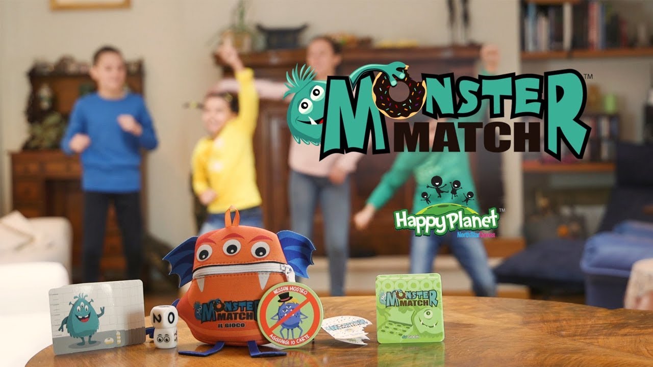 Monster Match Card Game - YouTube