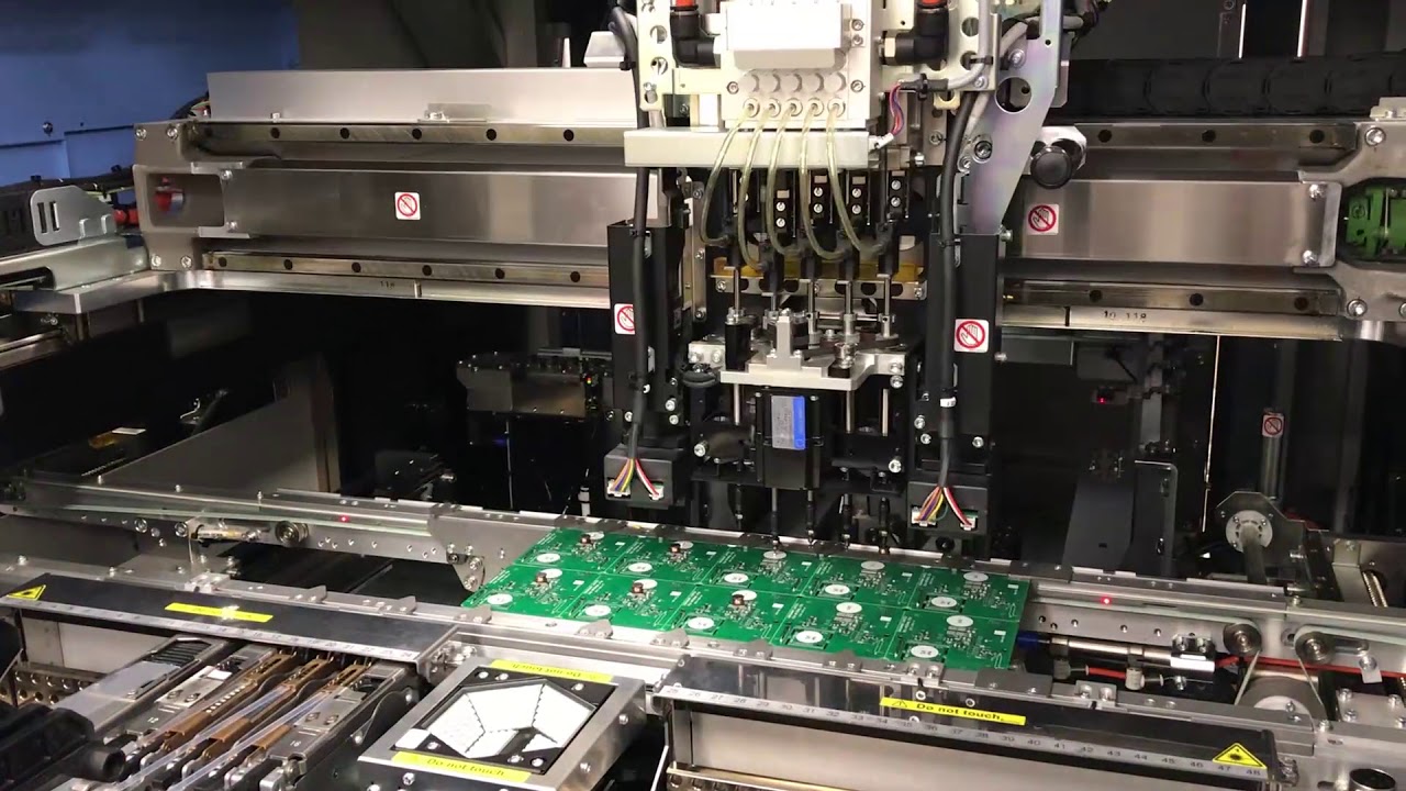 High-speed PCB assembly - YouTube