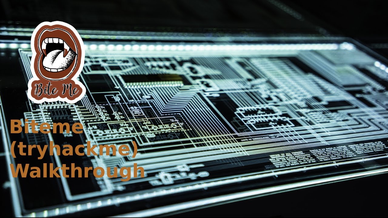 Biteme-Tryhackme room | biteme walkthrough - YouTube