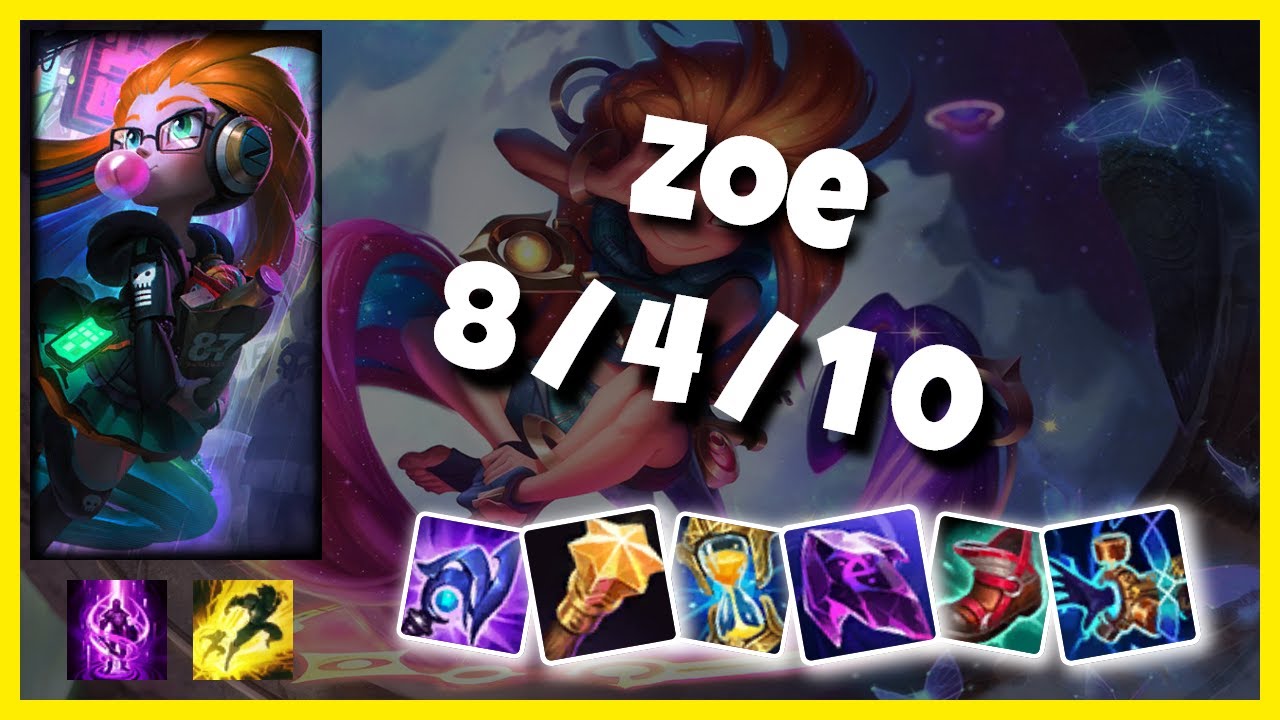 Zoe KOREAN Challenger MID (8/4/10) - v10.25 - YouTube