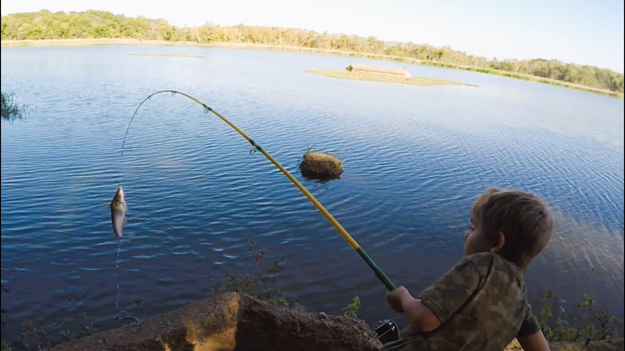 Catfishing and cooking with the kids and grandkids - YouTube