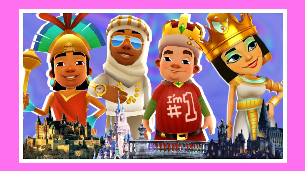 ROYAL PACK | Subway Surfers | Prince K , Jasmine , King and Carlos ...