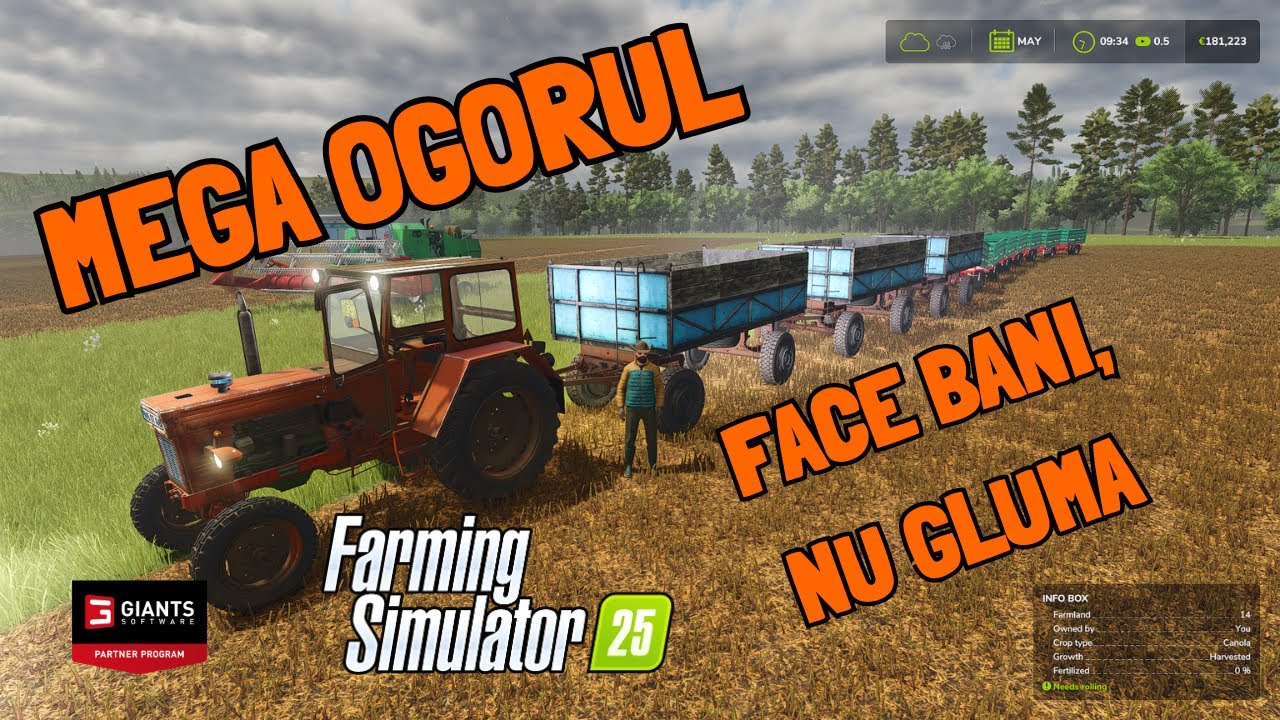 FARMING SIMULATOR 25 - MEGA OGORUL Face BANI nu gluma !!! AVEM EXTRA ...