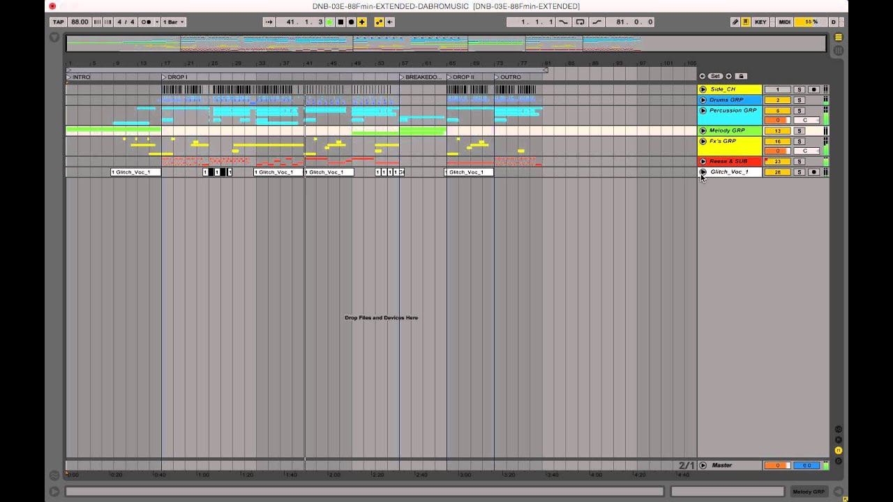 Ableton Live DnB Template (DRUMnBASS VOL.3 EXCLUSIVE) - YouTube