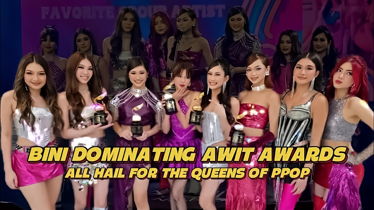 BINI Won Five Awards At The 37th Awit Awards | Acceptance Speech ...