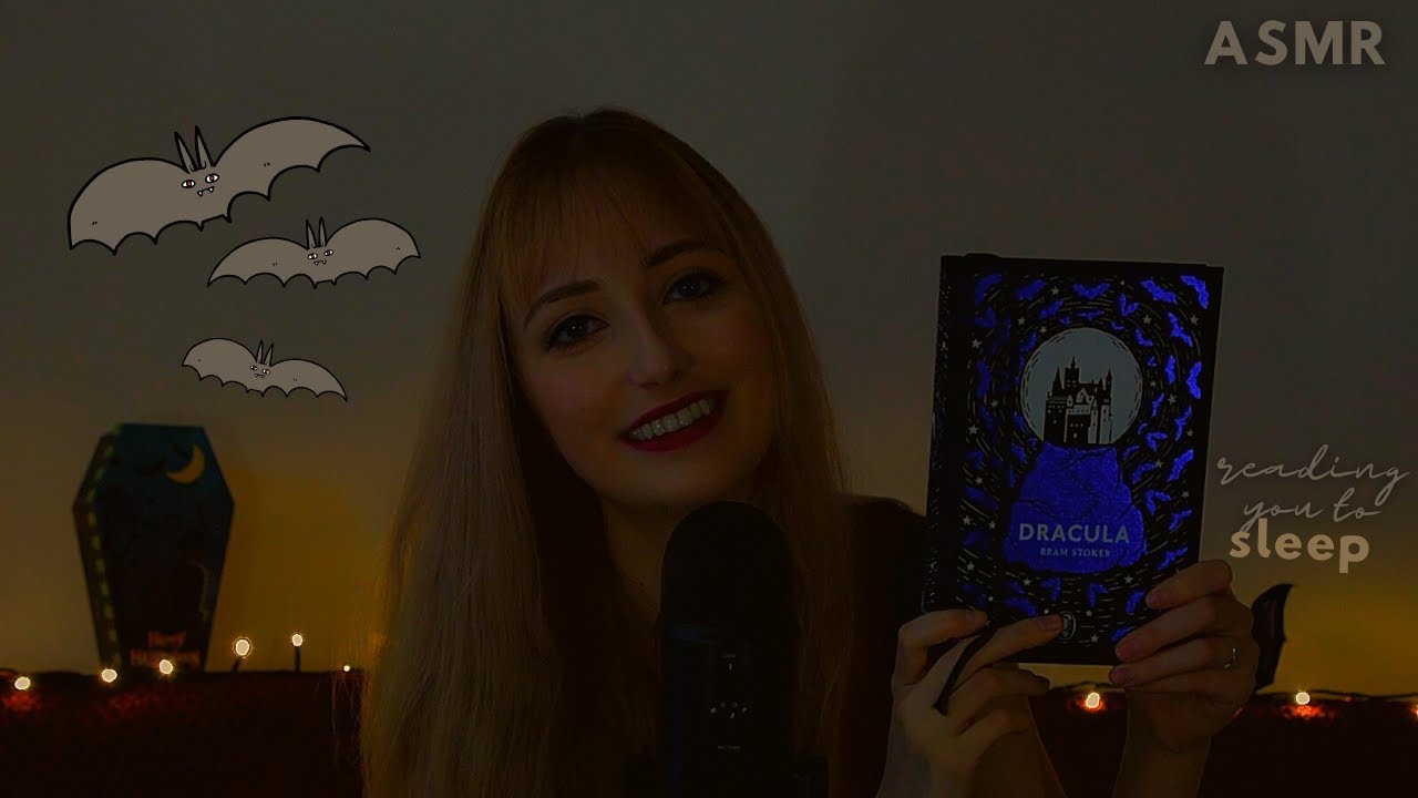 ASMR│Reading You to Sleep │Dracula 🧛 - YouTube