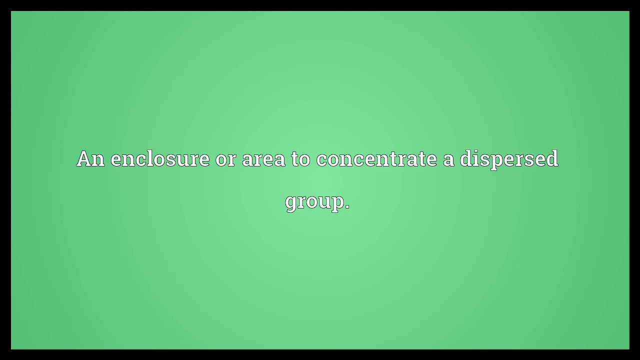 Corral Meaning - YouTube