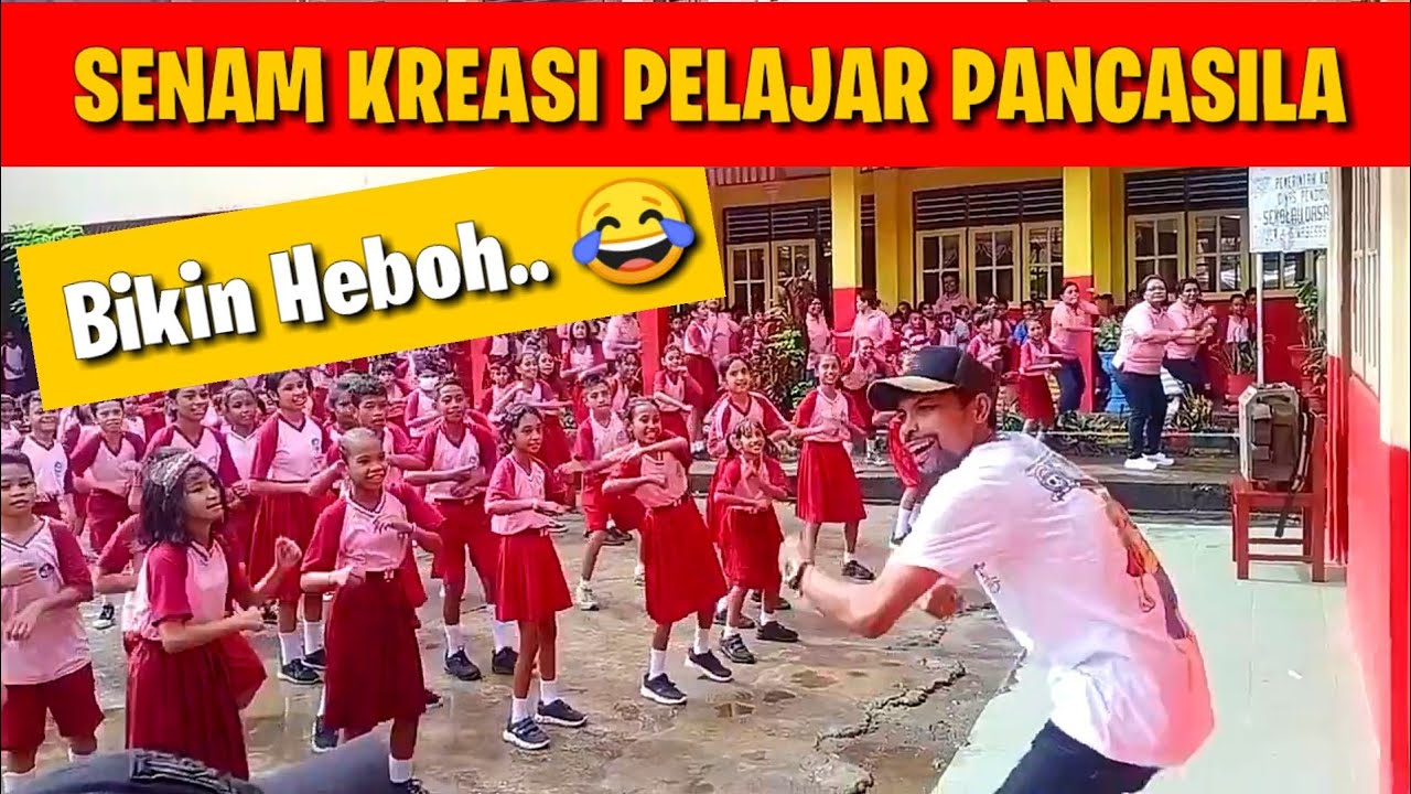 Senam PELAJAR PANCASILA _ SD 7 & 78 Ambon - YouTube