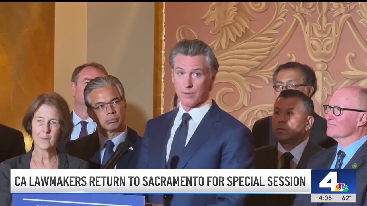 California vs. Trump Part 2: Newsom calls special session - YouTube