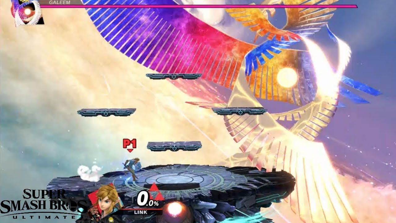 Galeem Boss Battle - Super Smash Bros Ultimate - World Of Light ...