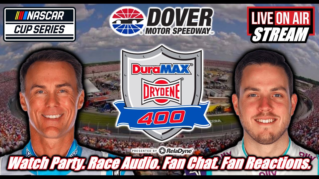 NASCAR Cup Series LIVE 🏁 DuraMAX Drydene 400 presented by RelaDyneGeico ...