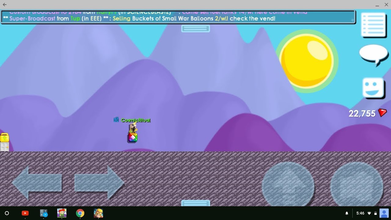 Using a Thermonuclear Blast!!! Growtopia - YouTube