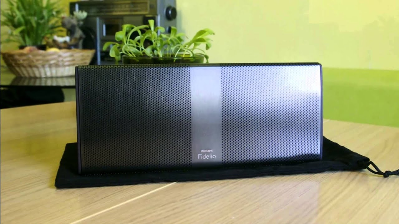 Обзор портативной акустики Philips Fidelio P9X - YouTube