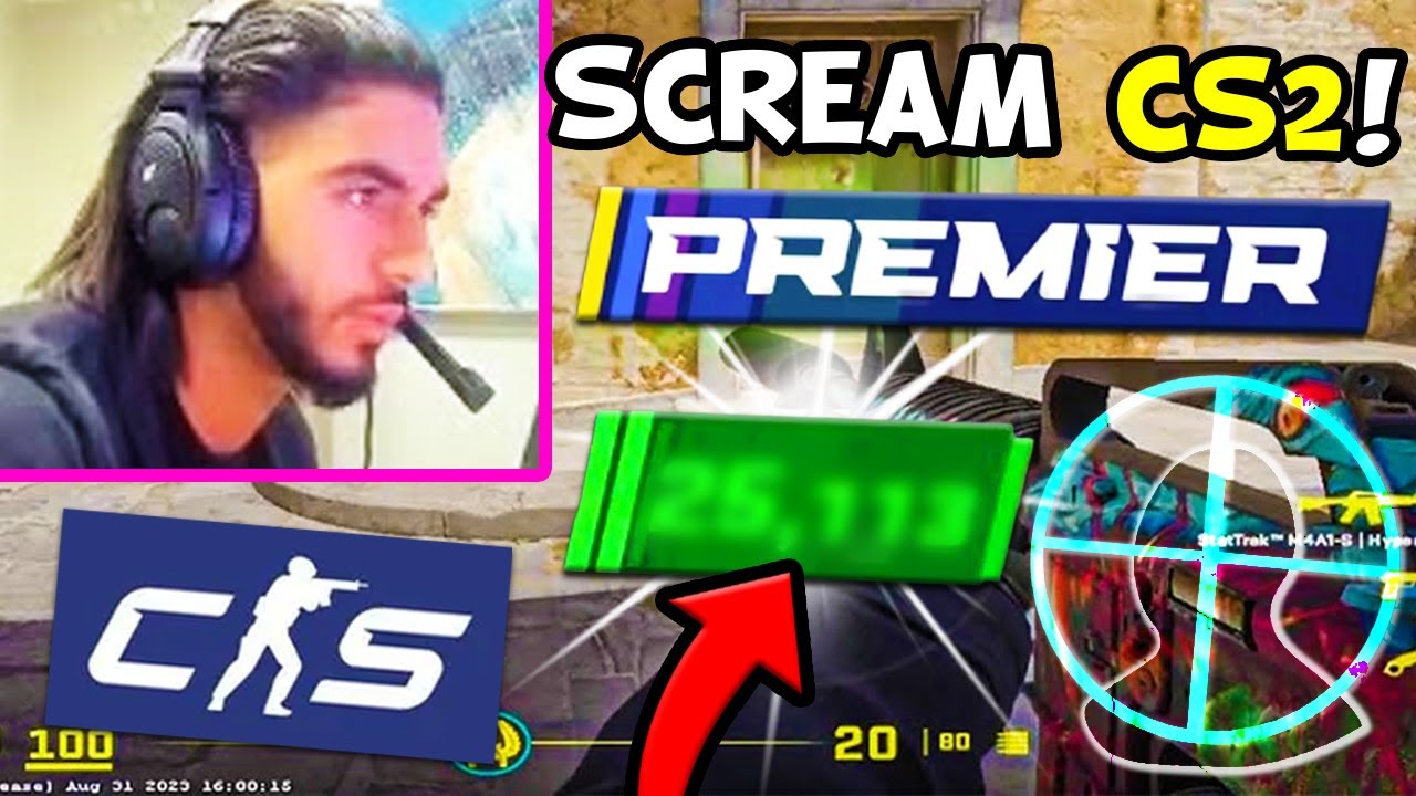 "SCREAM GOING PRO IN CS2!?" 😲 - SCREAM PLAYS NEW CS2 INFERNO PREMIER ...