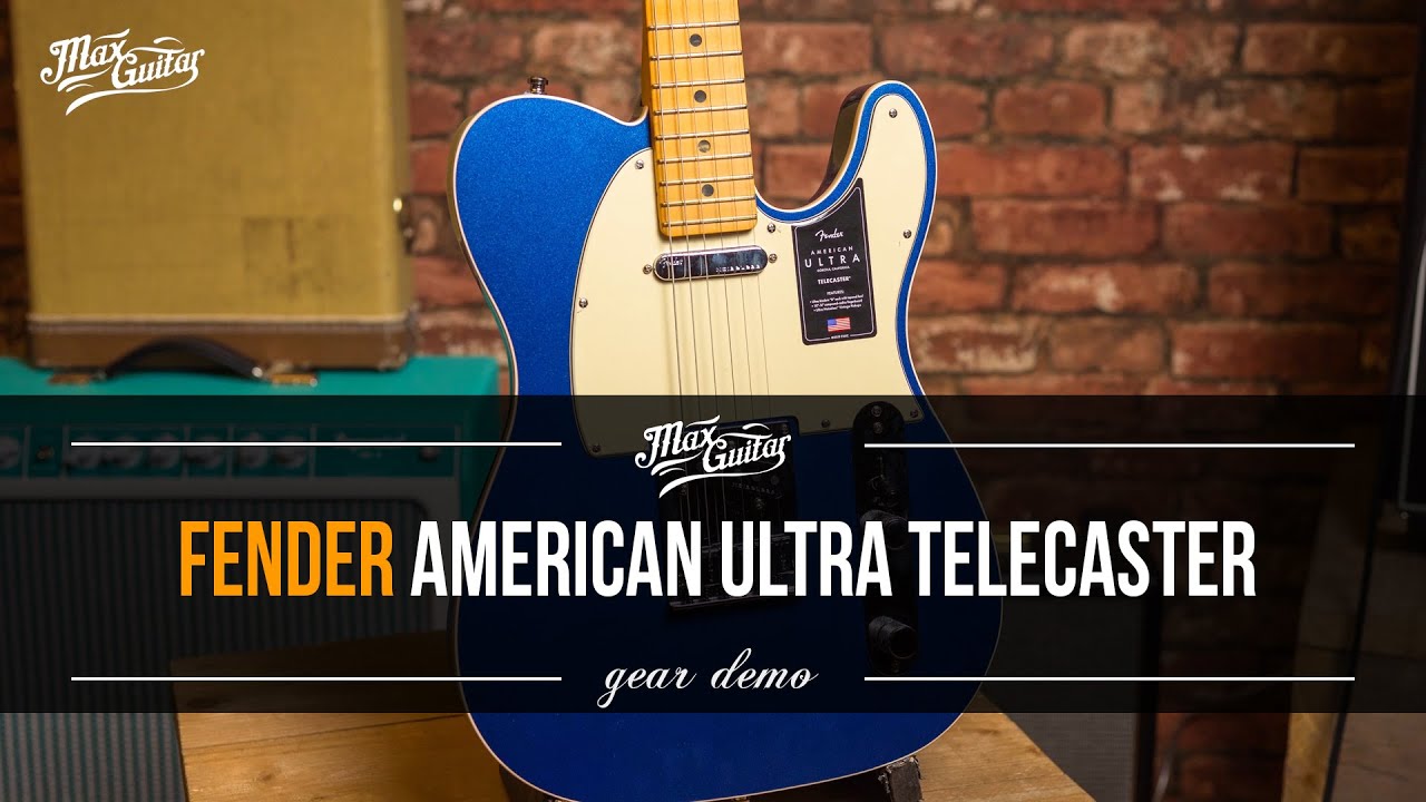 Fender American Ultra Tele! Available at MaxGuitar! - YouTube