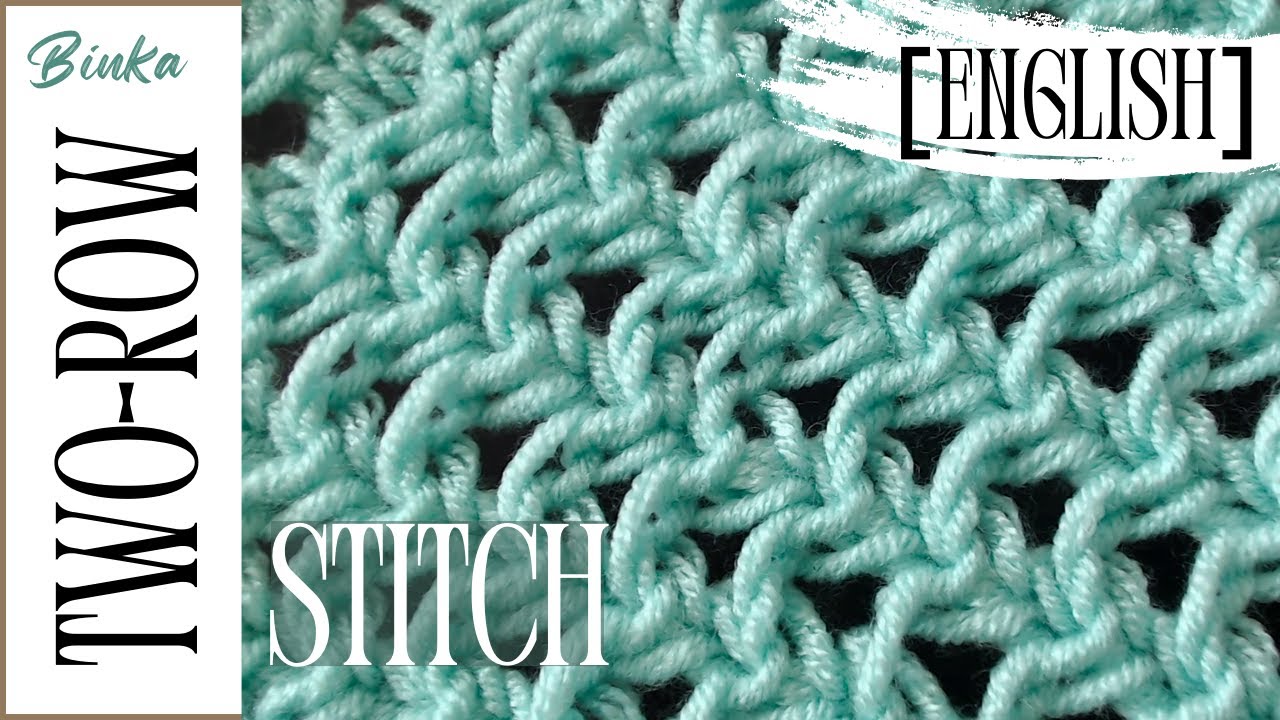 [English] Openwork embossed paths with only two rows in the original design. - YouTube